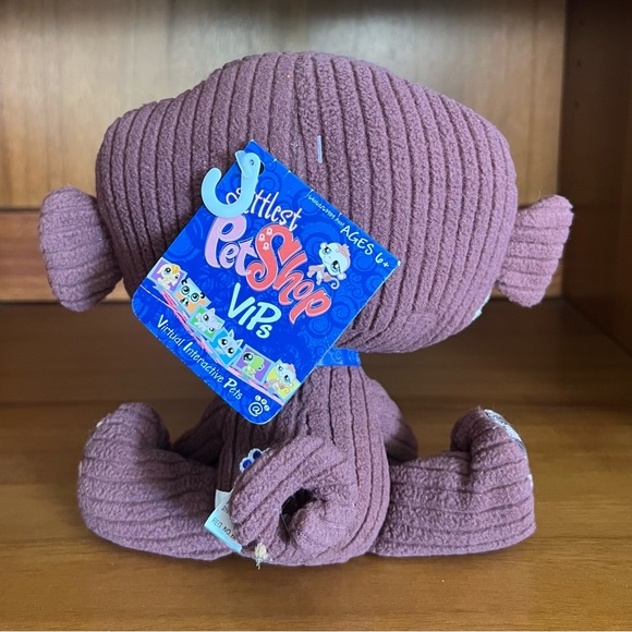 Littlest Pet Shop | Toys | Littlest Pet Shop Monkey Vip Plush Toy ...